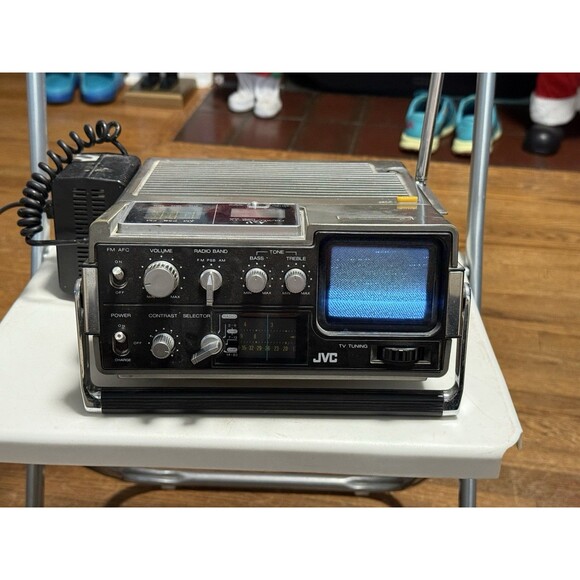 JVC | Other | Vintage Jvc Radio Tv Model 350 With Power Adaptor Working ...